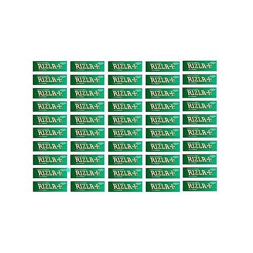 New Original Rizla Green Standard Regular Cigarette Rolling Papers 50 ...