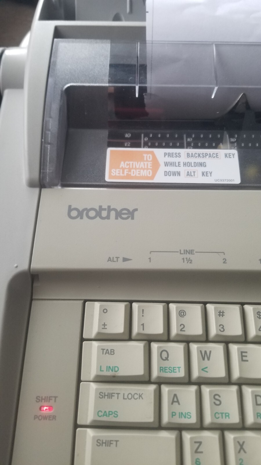 Brother Correctronic GX-6750 Electronic Typewriter Tested & Working EXC ...
