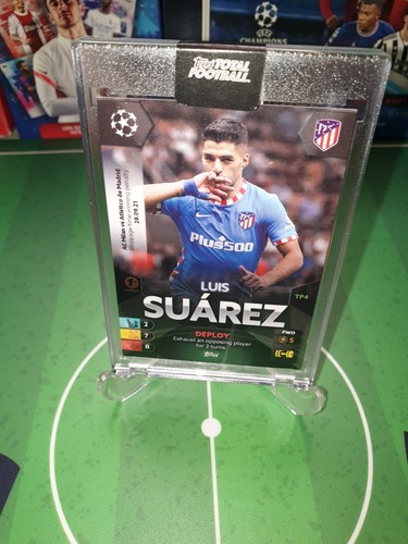 Luis Suarez 1st Edition Collectors Card - Atletico Madrid - Topps Total ...