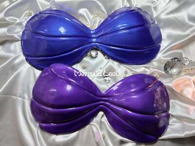 Mermaid Silicone Shell Bra Style 4 Little Mermaid Top Costume | eBay