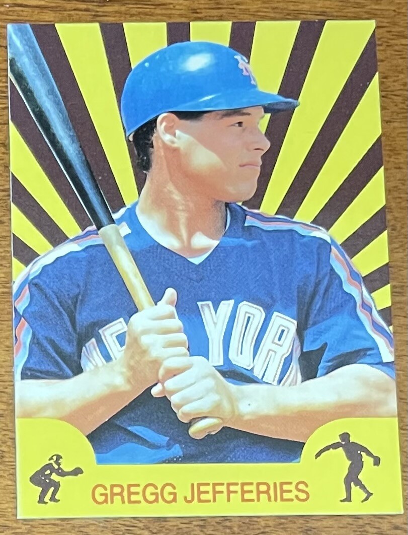 Gregg Jefferies New York Mets baseball Cards - You Pick - RARE oddball ...