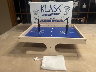 Klask 2 Player Board Game Magnetic Wood Table Top Game | eBay