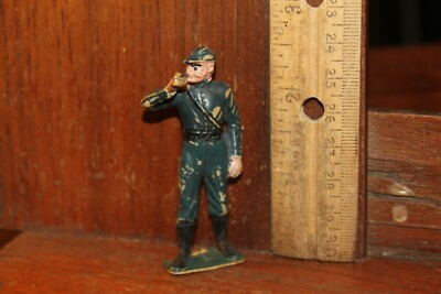 Vintage HARD Plastic Toy Soldier Civil War Bugler Broken Bugle | eBay