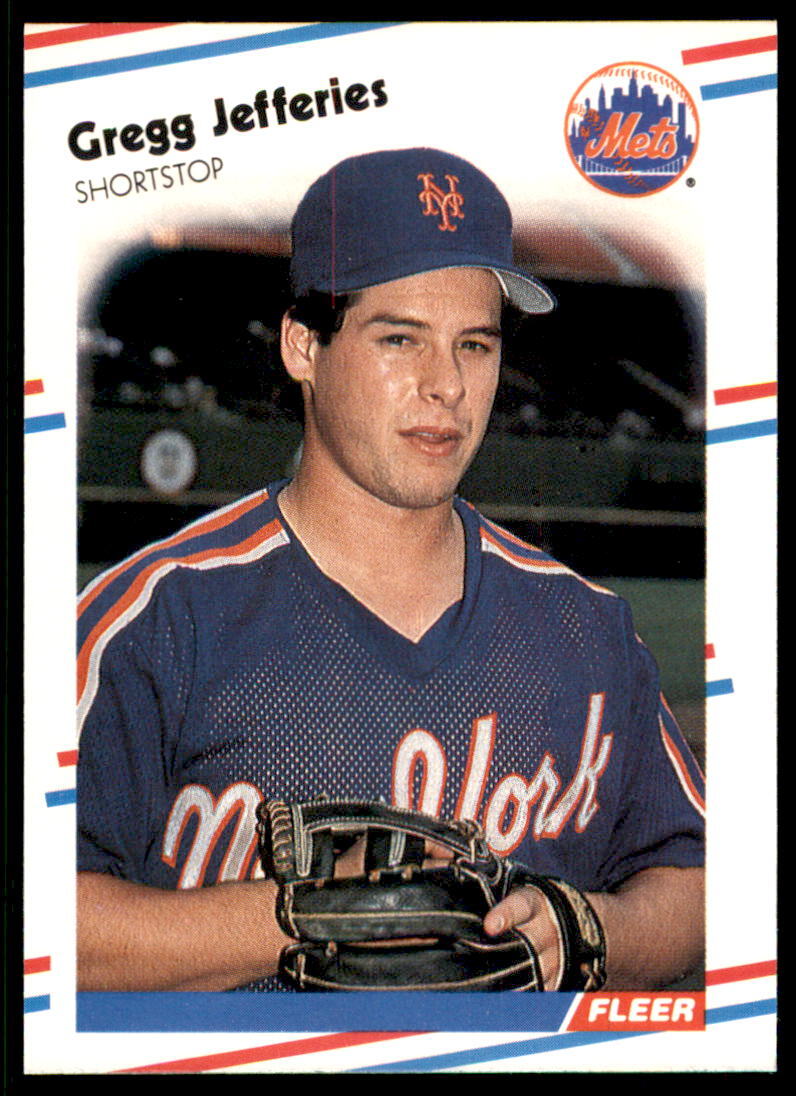 1988 Fleer #137 Gregg Jefferies - New York Mets Rookie | eBay
