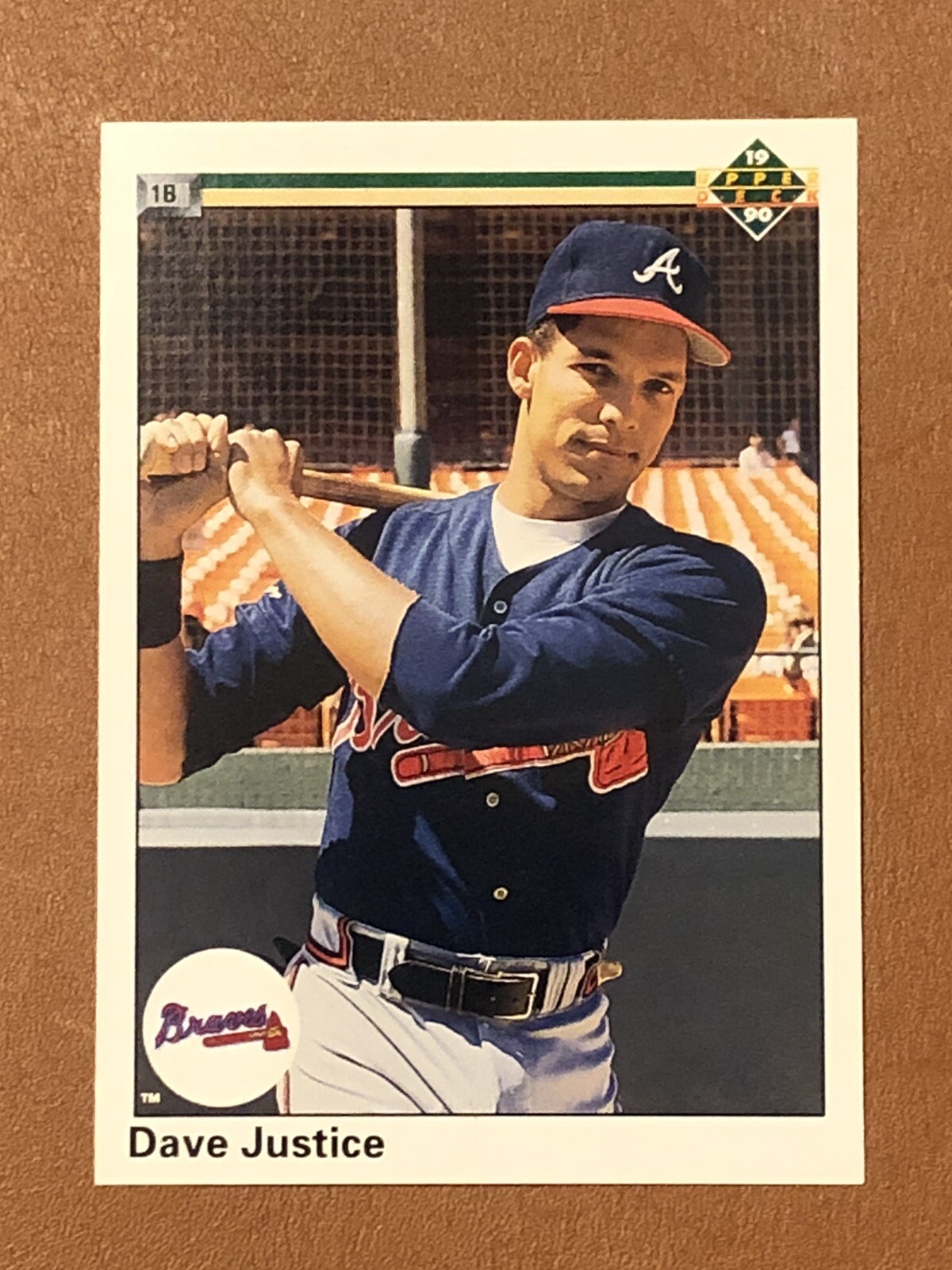 (3) 1990 Upper Deck Dave Justice Rookie Cards RC Card #711 Atlanta ...