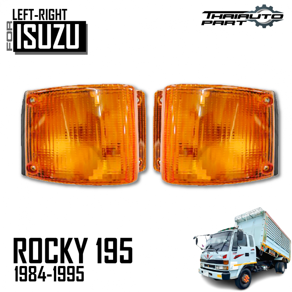 Side Corner Lamp Light Upper LR For Isuzu Forward FTR FVR FRR 195 1991 ...