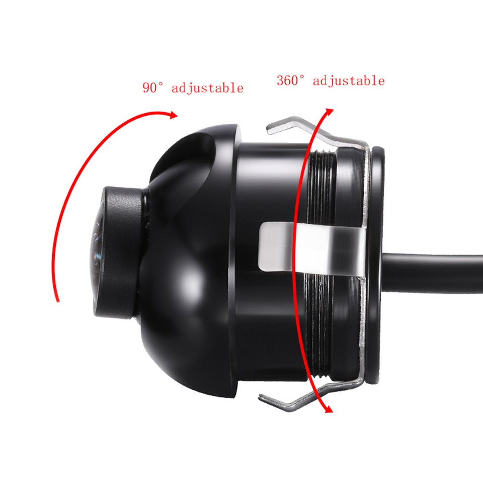 Sony CCD 360 Mini car camera reverse rear view backup camera parking ...