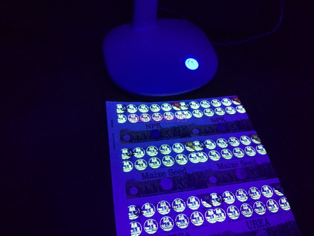 UV-A Longwave 352nm Ultraviolet Table Blacklight UV Lamp Fluorescence ...