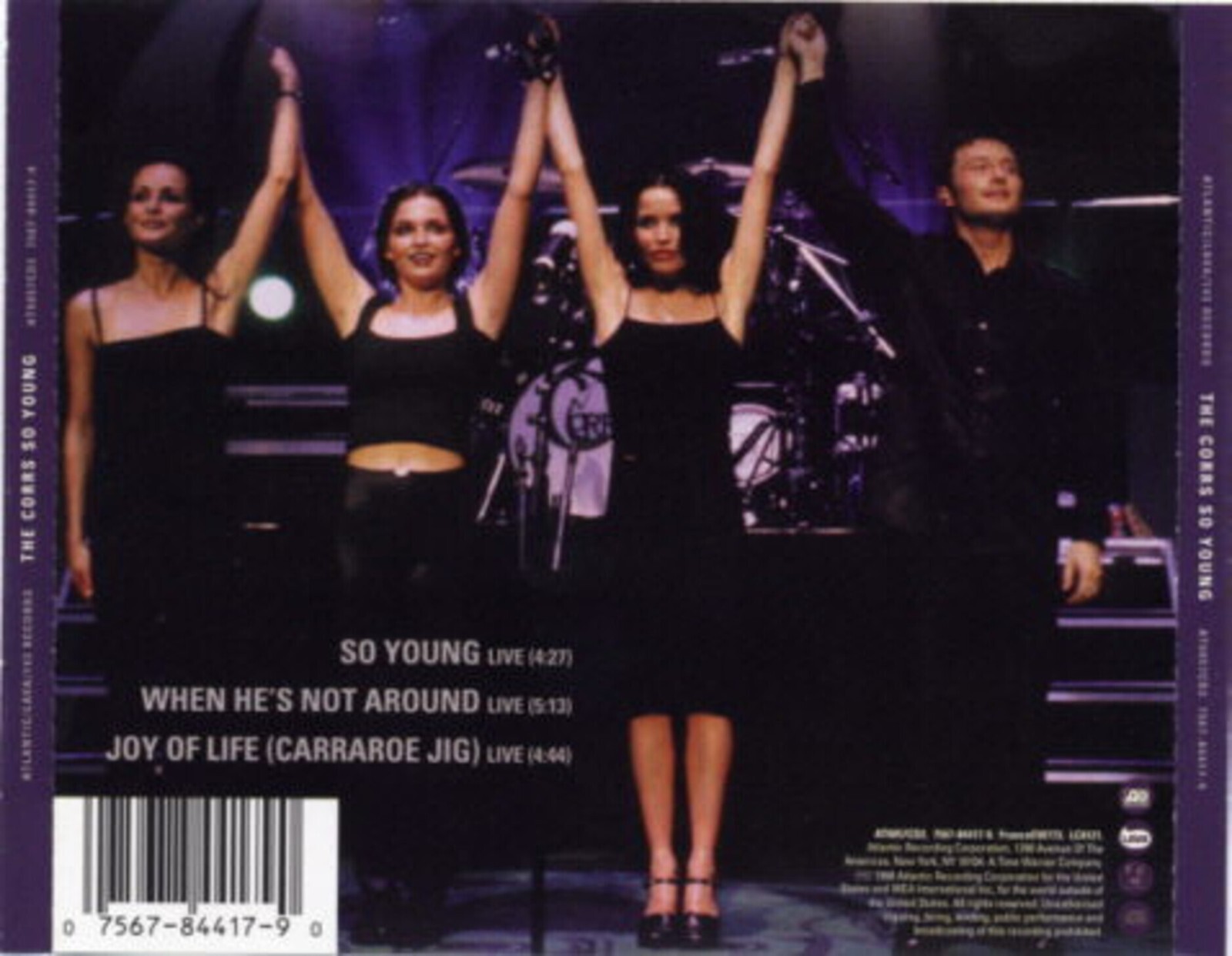 The Corrs - so Young 1998 UK Enhanced CD Single Part 2 Atlantic ...
