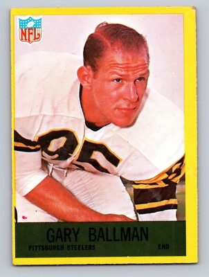 1967 Philadelphia Football No.148 Gary Ballman Pittsburgh Steelers | eBay