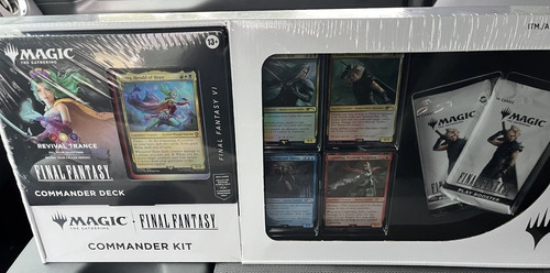 Magic The Gathering Final Fantasy Revival Trance Commander Kit Costco ...