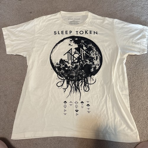Official Merch Sleep Token Tour T-Shirt Take Me Back To Eden Track list ...