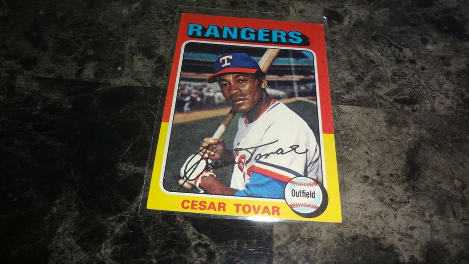 1975 TOPPS # 178 CESAR TOVAR BASEBALL CARD | eBay