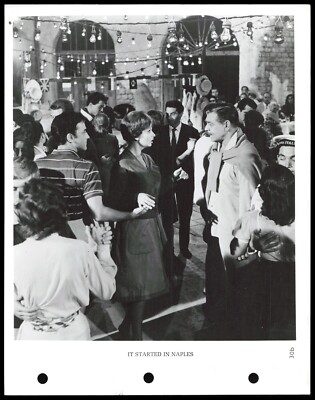 8x10 B&W Celebrity Publicity Photo It Started in Naples Sophia Loren ...