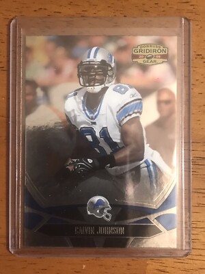 2008 Gridiron Gear Calvin Johnson card #35 Detroit Lions | eBay