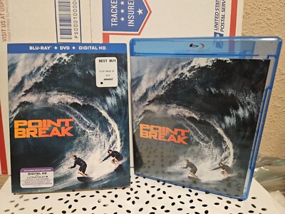 Point Break (Blu-ray + DVD Combo, 2015) - (With Slipcover) 883929455287 ...