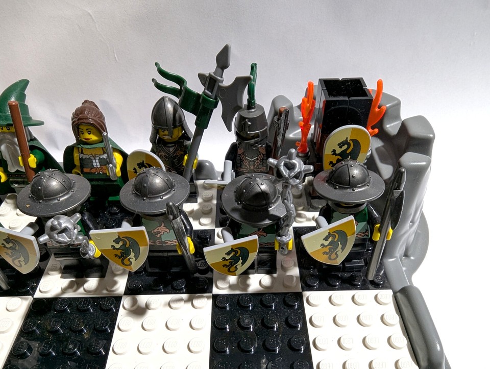 Lego Kingdoms Chess Set (853373) Almost Complete 673419174923| eBay