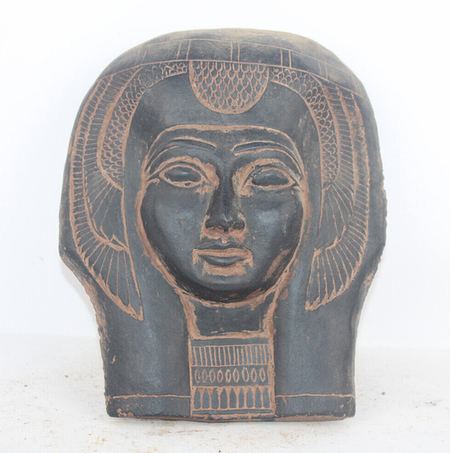ANCIENT EGYPTIAN MASK QUEEN Tetisheri Pharaonic Stone EGYCOM AU | eBay