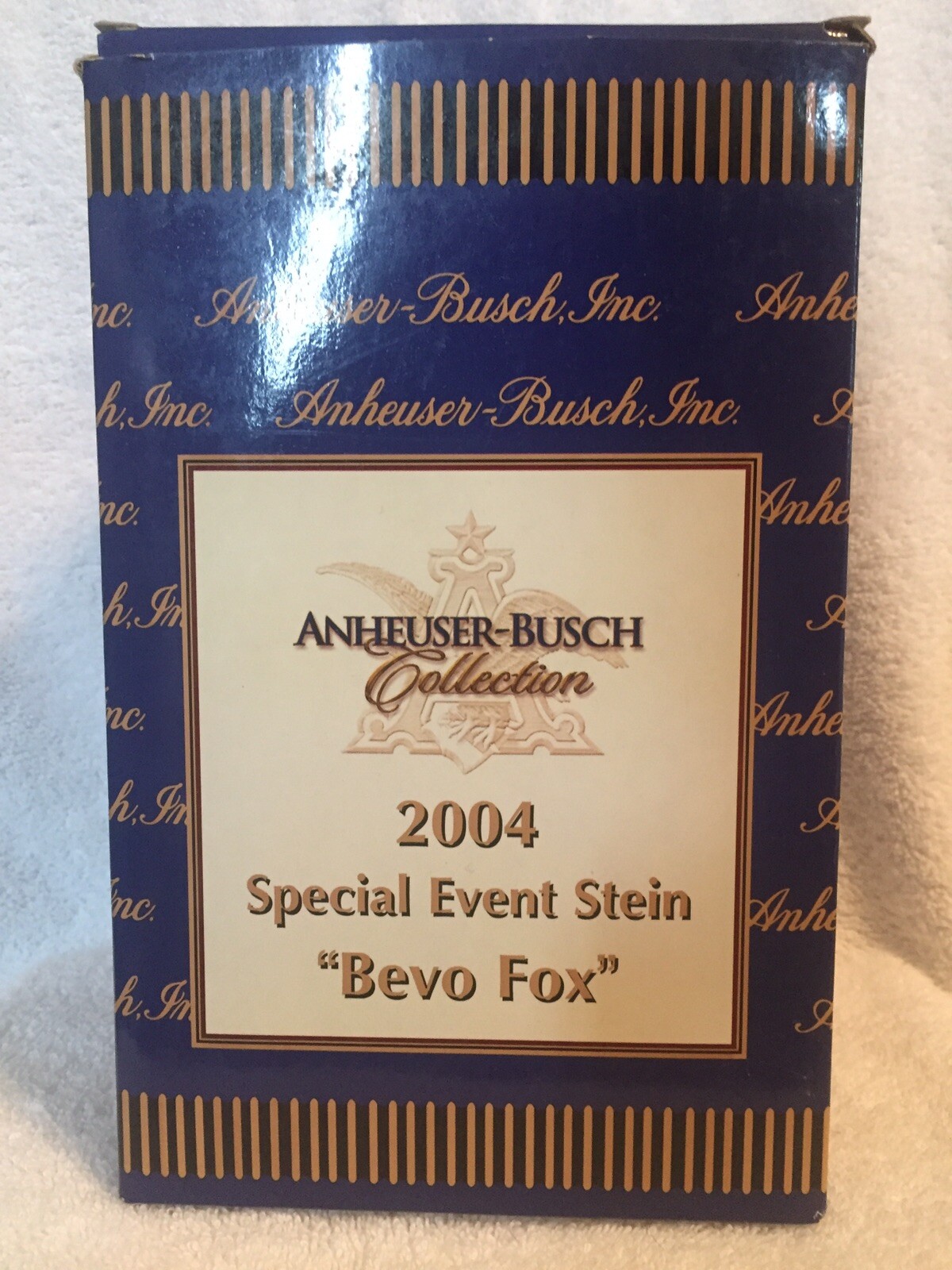 Anheuser Busch 2004 Special Event Stein “Bevo Fox” CS585 Signed | eBay