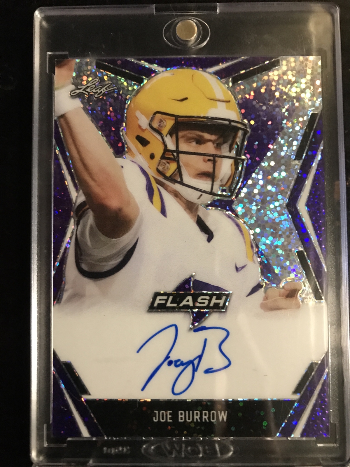 2020 Joe Burrow RC Auto /25 **Hand Signed**No Sticker/ Label** | eBay