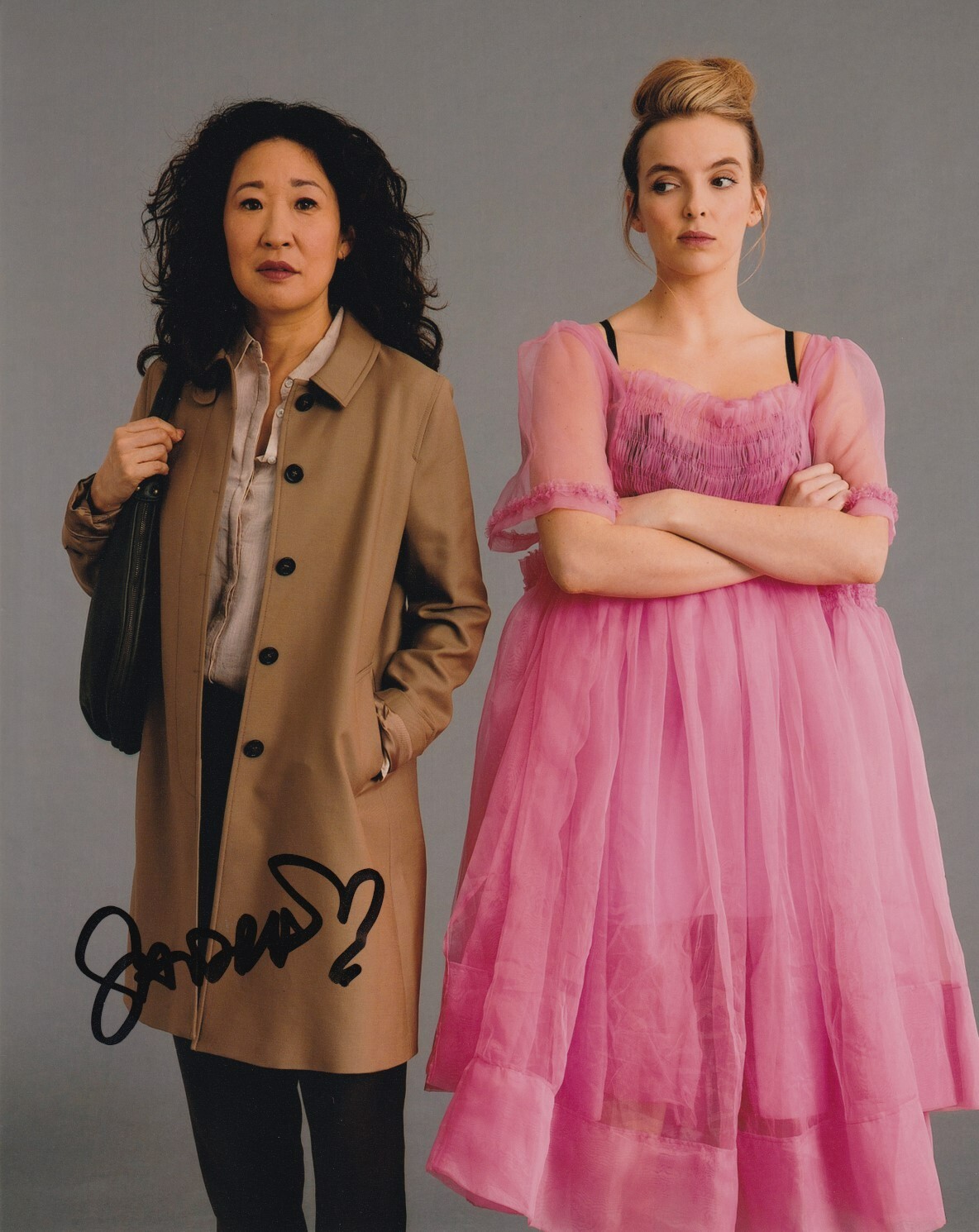 SANDRA OH signed Autogramm 20x25cm KILLING EVE in Person autograph COA ...