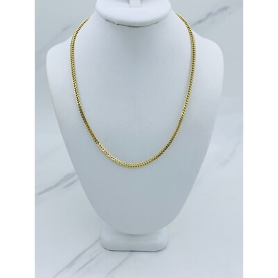 Real 10k Gold Necklace - baby - Cadena de bebe en oro | eBay