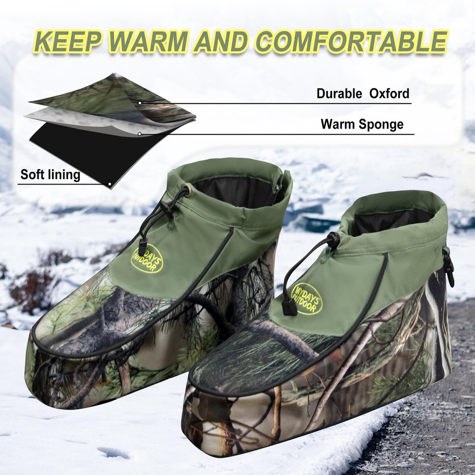 Insulated Boot Covers,Lightweight Boot Insulator for Hunting,Durable ...