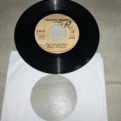 Rappin' Duke - 45 - Rappin' Duke (Vocal) / Rappin' Duke (Instr.) on JWP ...