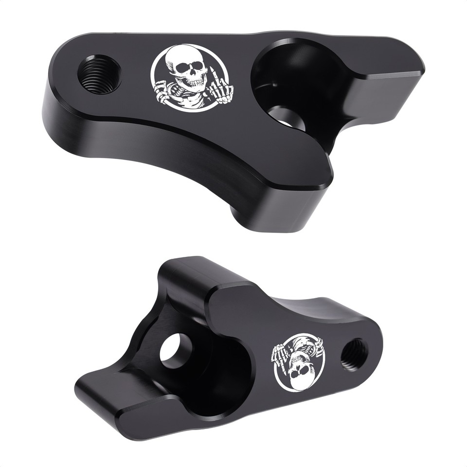 1 inch Lowering Blocks Kit For Harley Touring Street Road King Electra ...