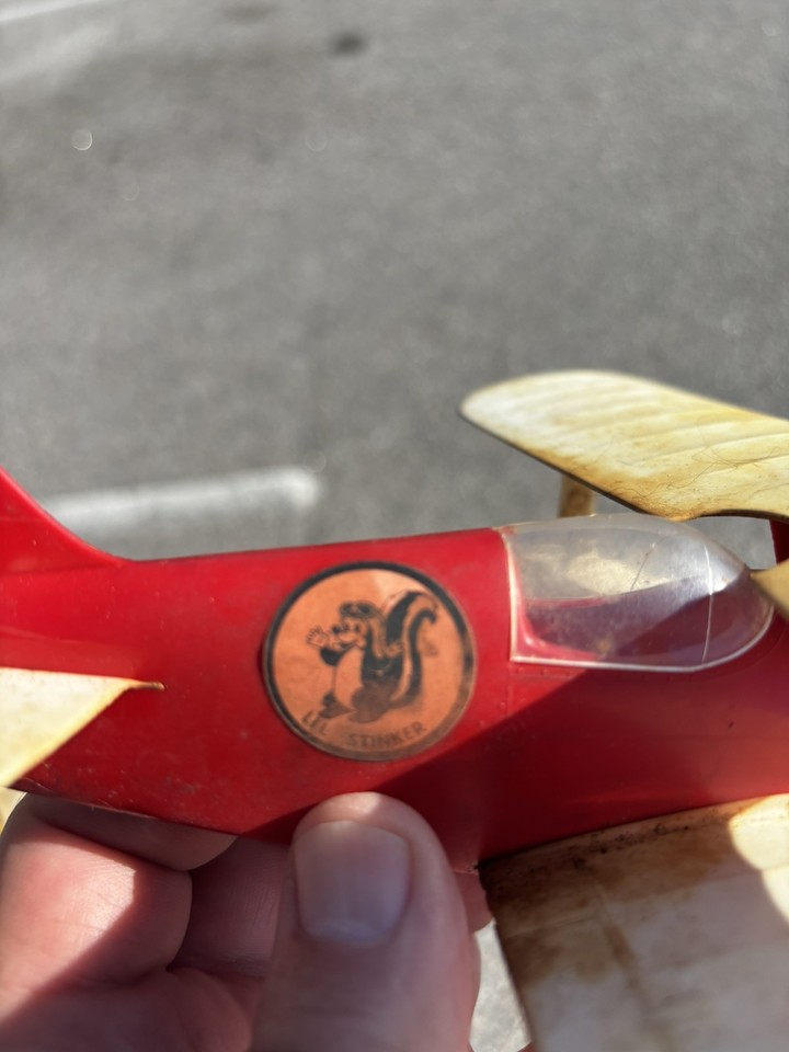 Vintage Li’l Stinker .020 COX Pee Wee Gas Powered CL Model Airplane | eBay