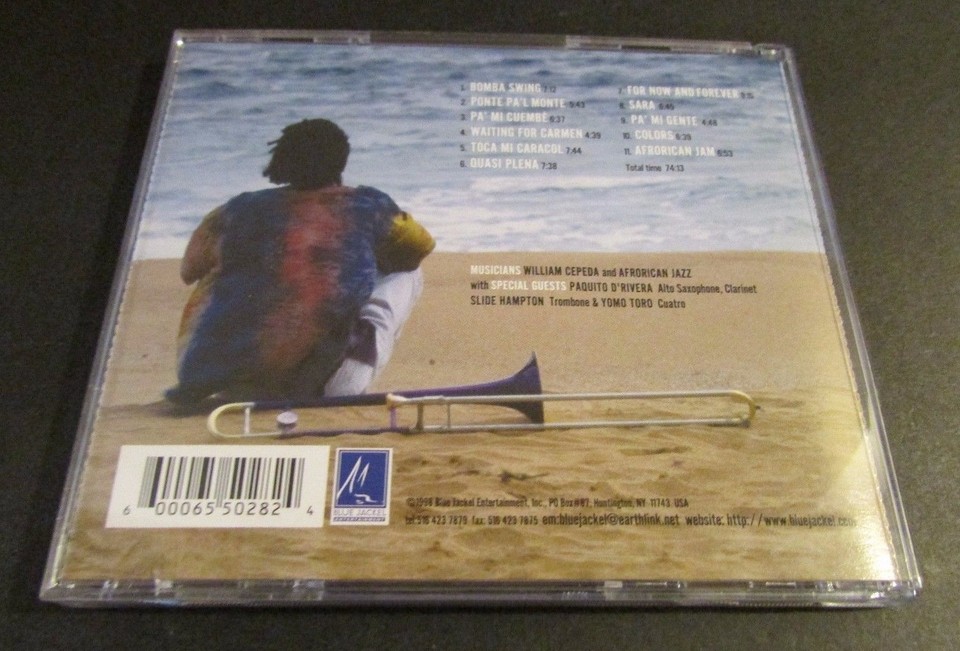 WILLIAM CEPEDA / AFRORICAN JAZZ - MY ROOTS AND BEYOND / CD / EX | eBay