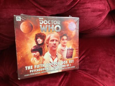 Doctor Who The Fifth Doctor Box Set. Big Finish CD. Psychodrome ...