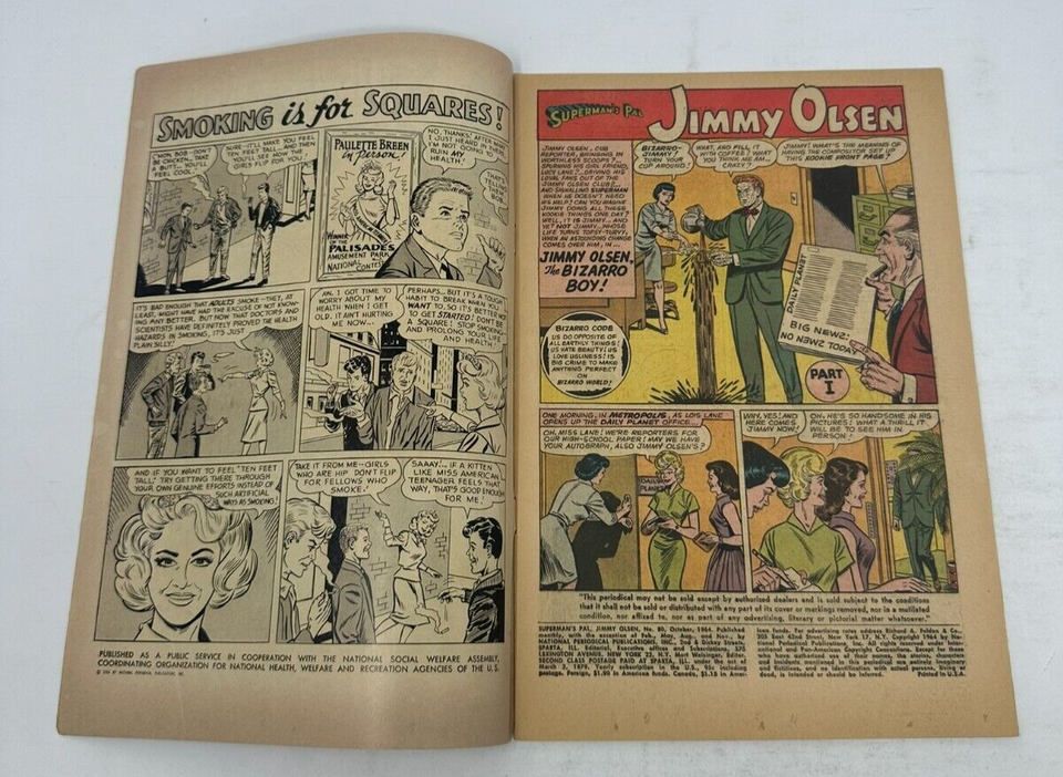 Superman's Pal Jimmy Olsen 80 Leo Dorfman DC Comics 1964 [VG+] | eBay