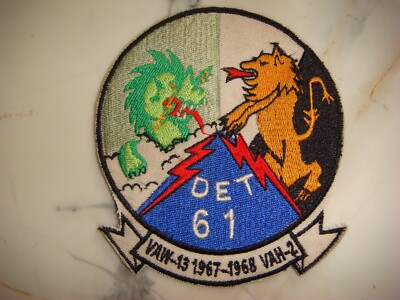 US NAVY DET 61, VAW-13 AND VAH-2 ONBOARD USS RANGER 1967-68, VIETNAM ...