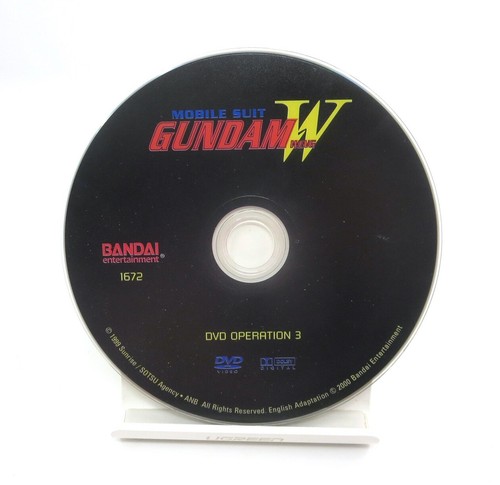 REPLACEMENT DISC - Mobile Suit Gundam Wing Complete Collection ...