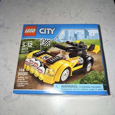 LEGO CITY: Rally Car (60113) Retired Brand New Factory Sealed ...