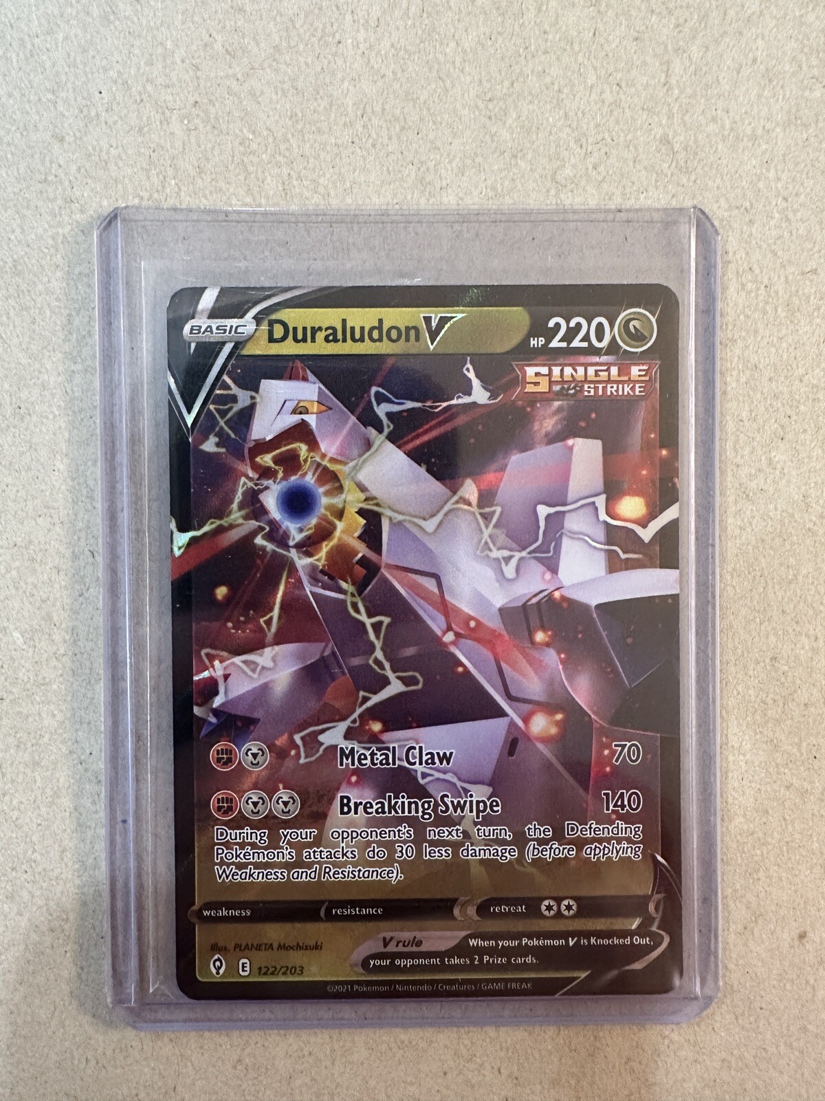 Duraludon V Pokemon TCG Evolving Skies Ultra Rare, 122/203 | eBay
