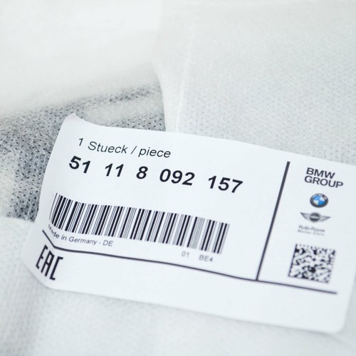 NEW OEM BMW 7 G11 FRONT BUMPER M LEFT AIR INTAKE GRILLE 51118092157 ...