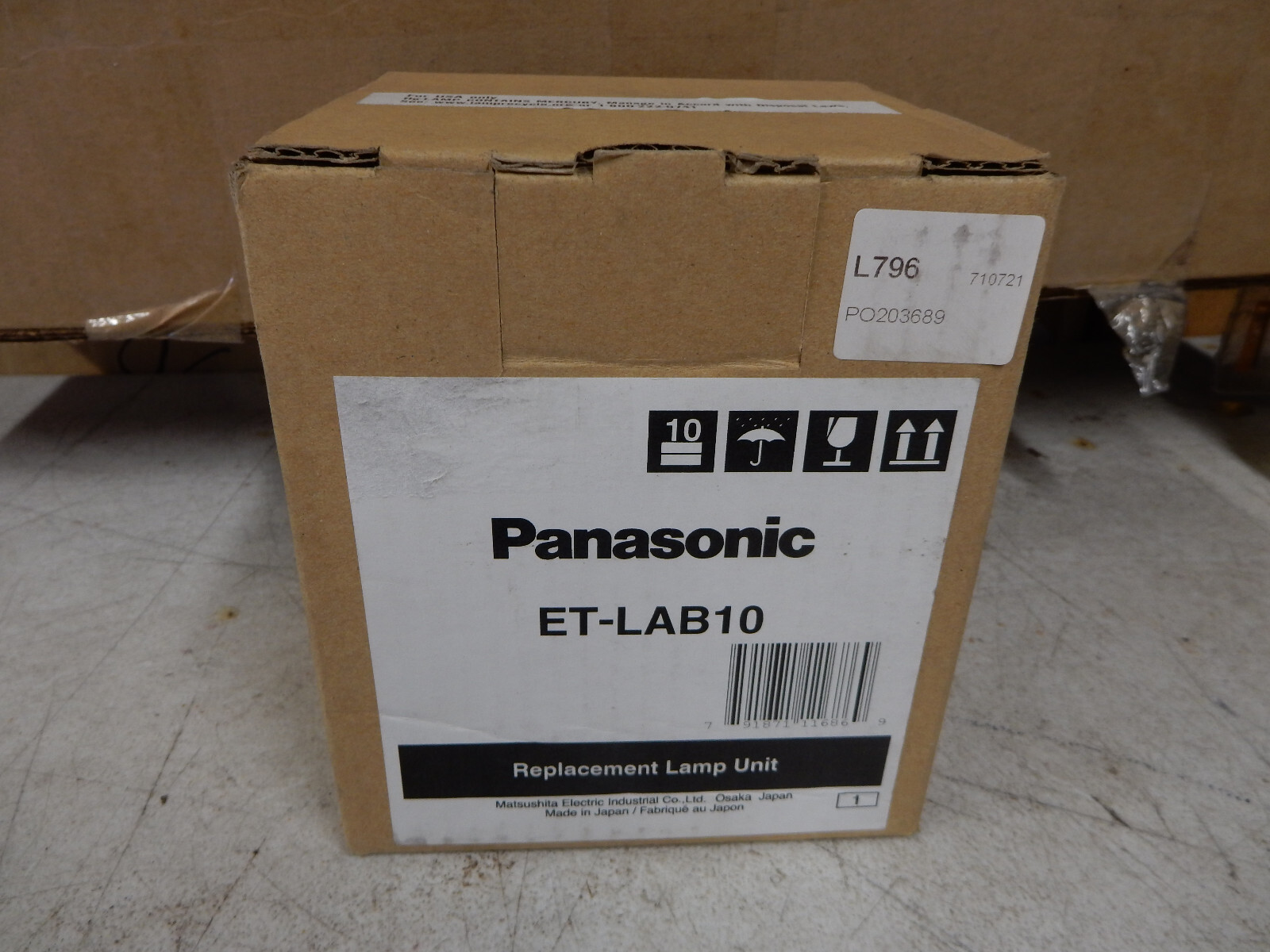 Genuine Original Panasonic ET-LAB10 Projector Lamp - 100 OEM for sale ...