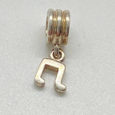 PANDORA 925 ALE Sterling Silver Music Note Dangle Charm 790183 | eBay