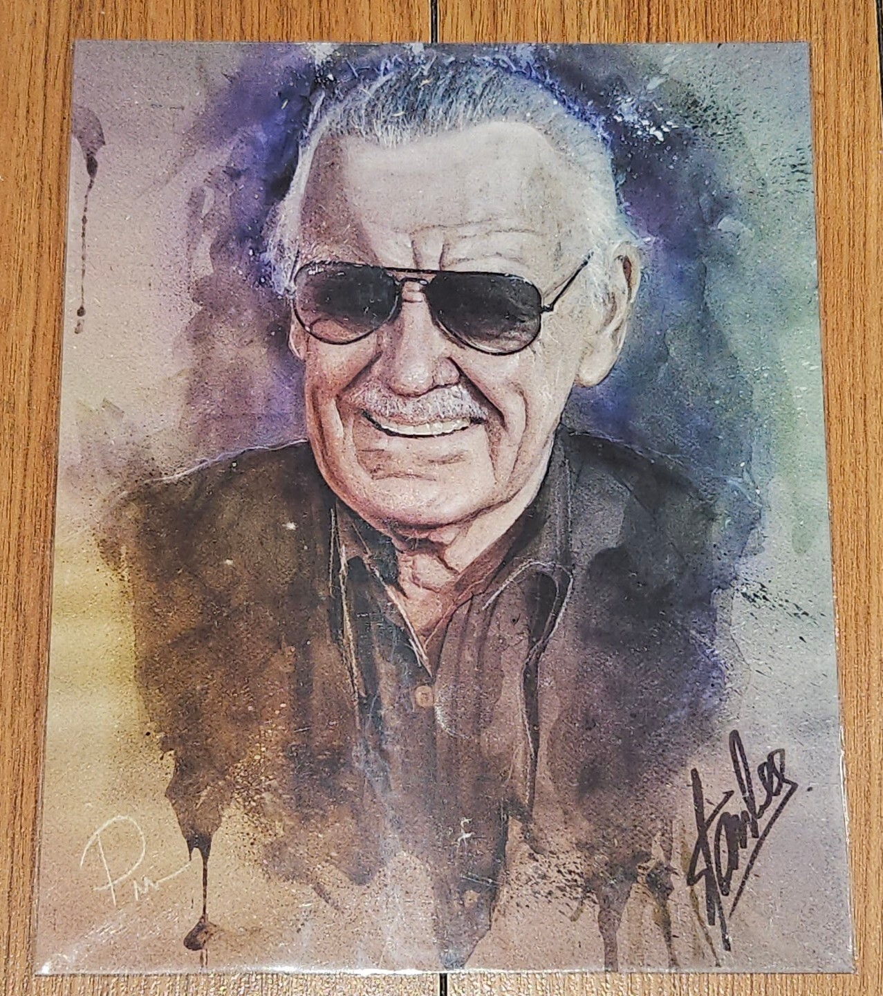 Stan Lee 8" x 10" Print by Rob Prior - from the Stan Lee Subscription ...