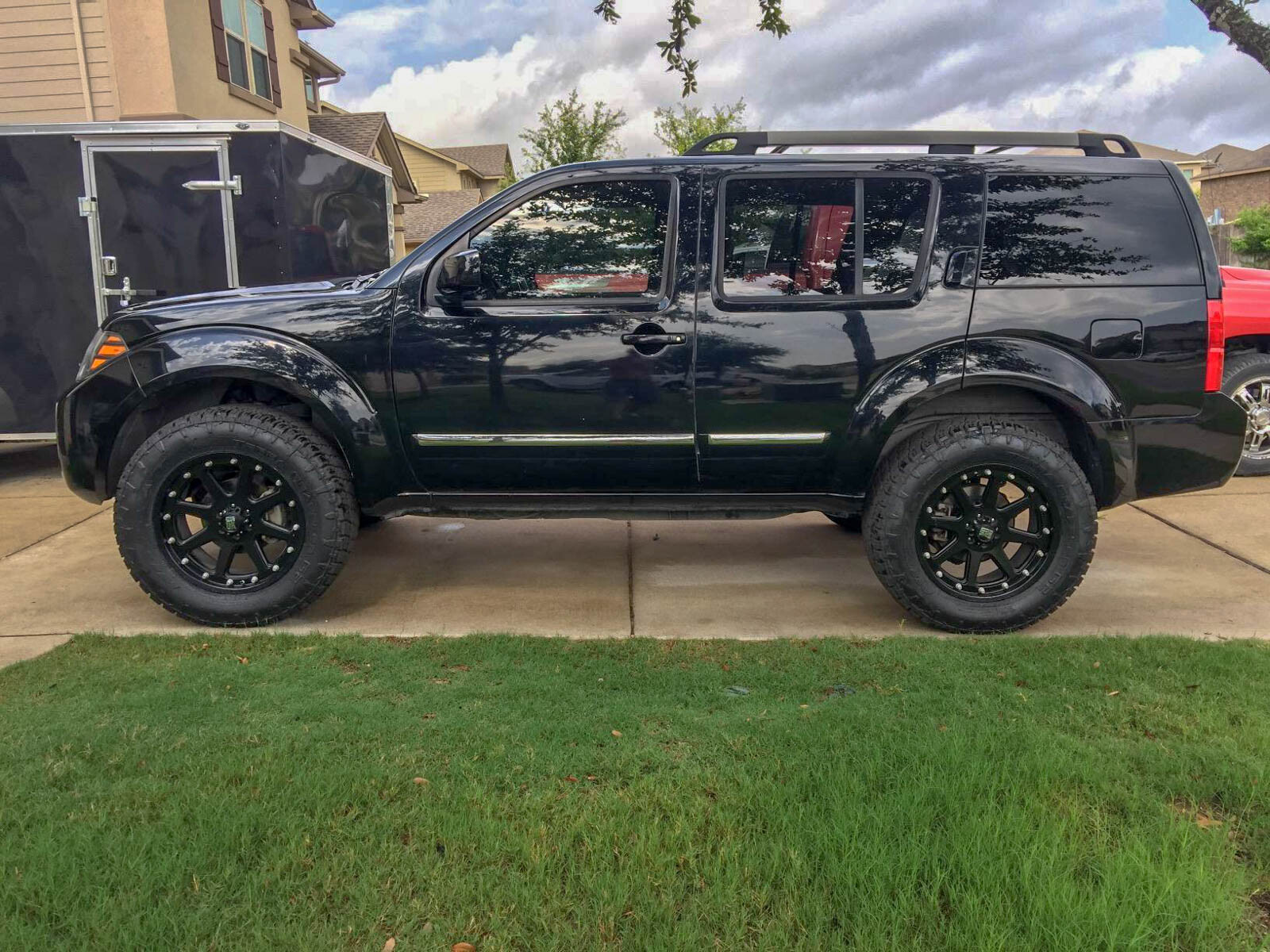 Tema4x4 front and rear 40mm Lift Kit for Nissan PATHFINDER R51 2004 ...