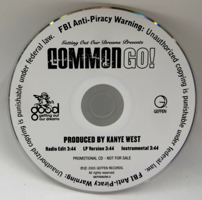 Common Go! ? Produced by Kanye West ? 3 Track DJ PROMO CD ? RARE | eBay