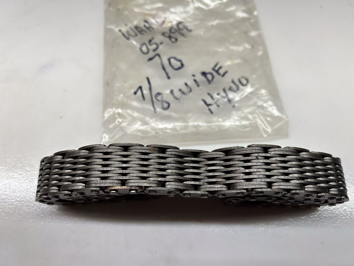 Wahl Bros. 7/8 Wide Borg Warner HYVO CHAIN 70 LINKS PART #05 Wahl Bros. 7/8 Wide Borg Warner HYVO CHAIN 70 LINKS PART #05