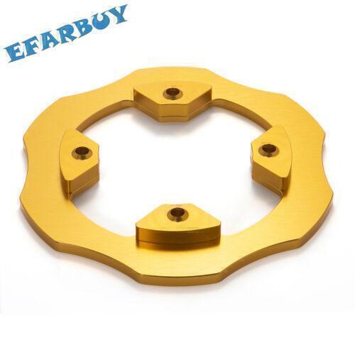 CNC Gold Rear Dual Sprocket Guard Chain Protector for Suzuki Quadsport ...