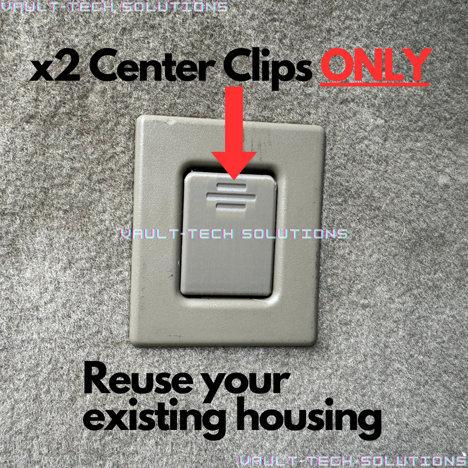 2000-2006 Second Row Rear Seat Latch Clip GMT800 SUV's Suburban Yukon ...