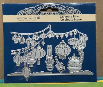 Tattered Lace JAPANESE IWAU - CELEBRATE SCENE Die Set - TLD0461 | eBay