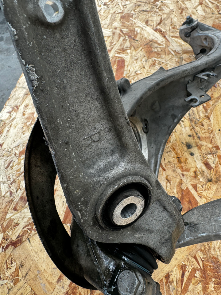 FRONT RIGHT SPINDLE KNUCKLE CONTROL ARM KNEE SET PORSCHE MACAN (2015 ...