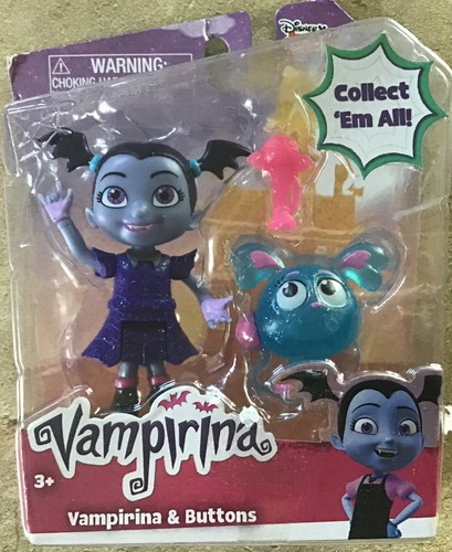 DISNEY JUNIOR VAMPIRINA & BUTTONS 3.5'' ACTION FIGURE NEW | eBay