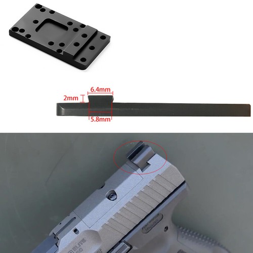 Red Dot Sight RMR SRO Vortex Doctor Mount Plate for Glock 17 19 26 ...